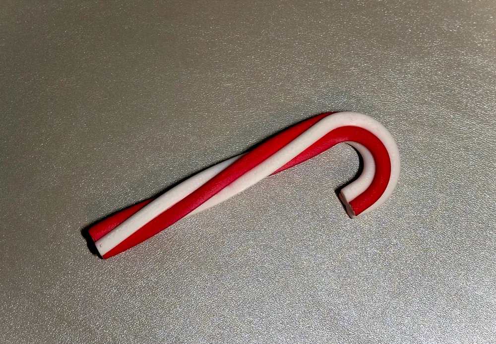 Candy Cane - Free 3D Print Model - MakerWorld