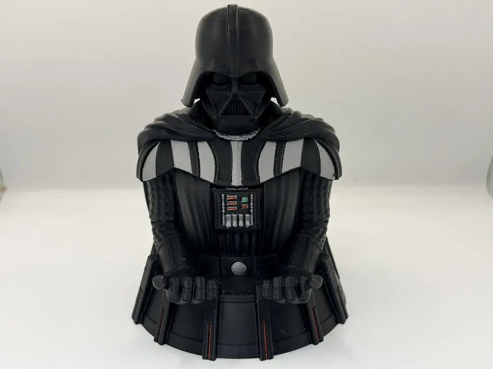 Darth Vader Phone Stand–The Dark Side on Your Desk - Free 3D Print ...