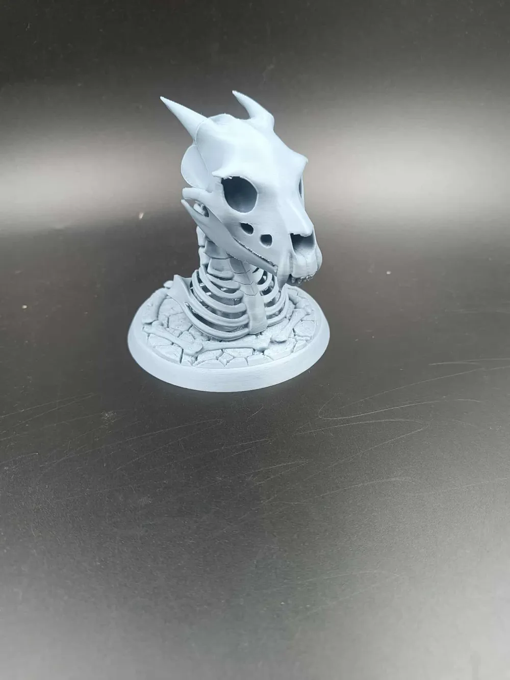 Dragon Skeleton Bust – Epic Bone Display by drakeforge3d MakerWorld ...