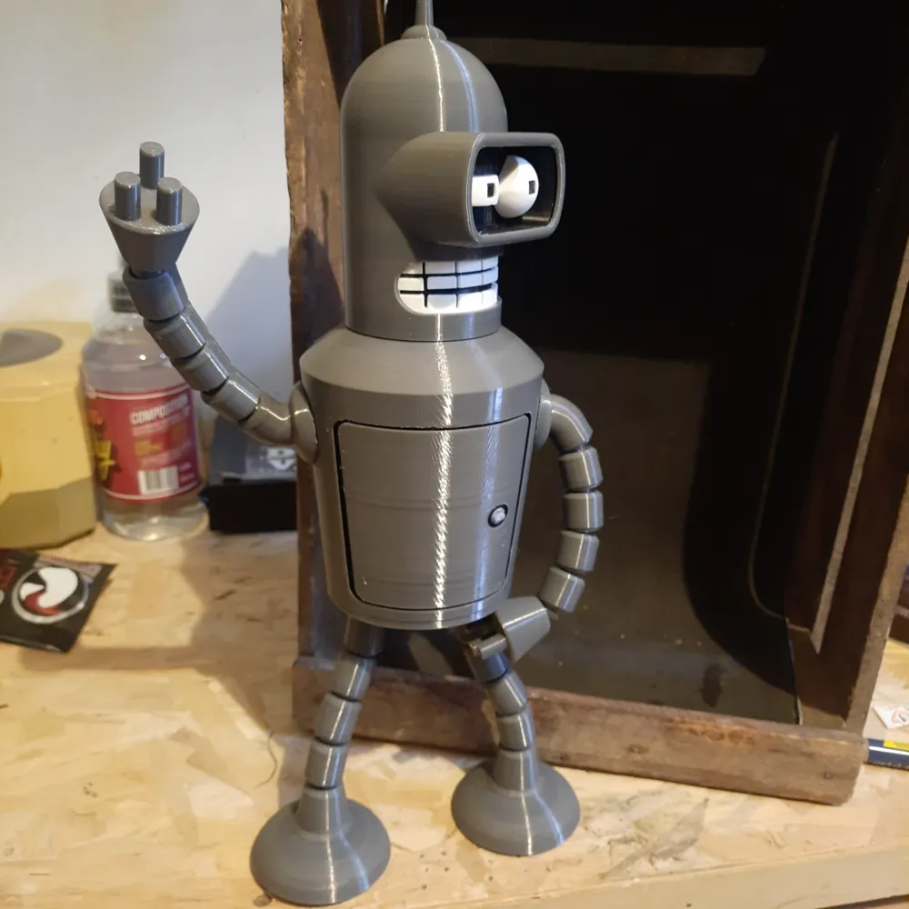 Bender Articulated - Remix eye face, multiple eyes - Free 3D Print ...