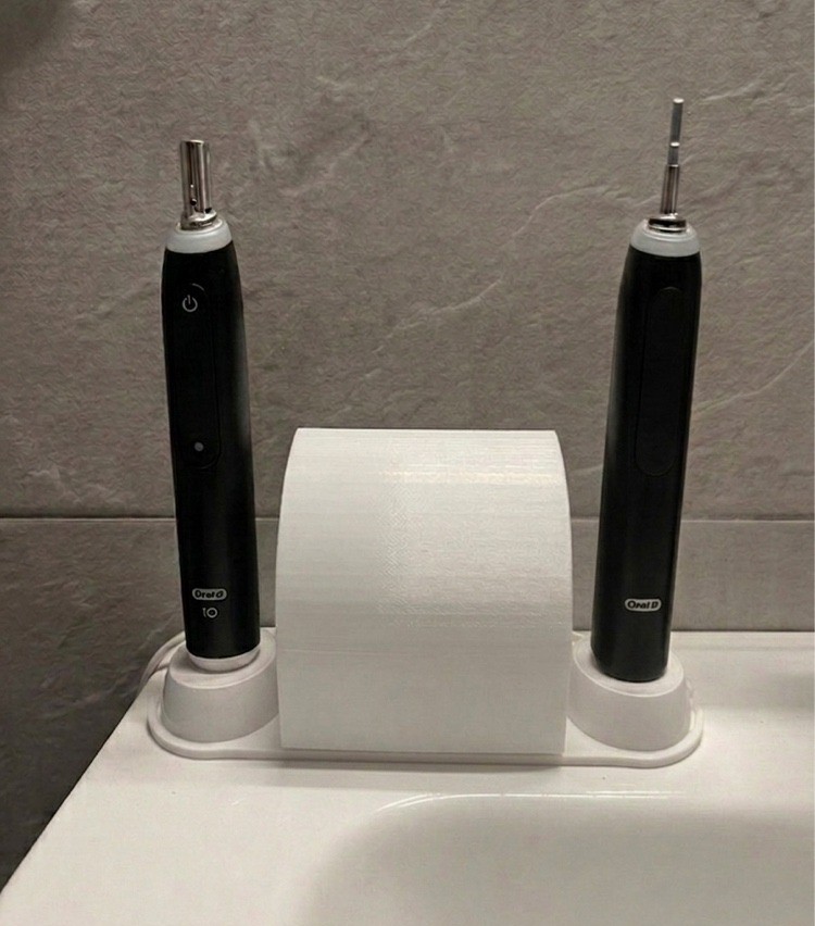 Oral-B & iO Toothbrush Station - Free 3D Print Model - MakerWorld