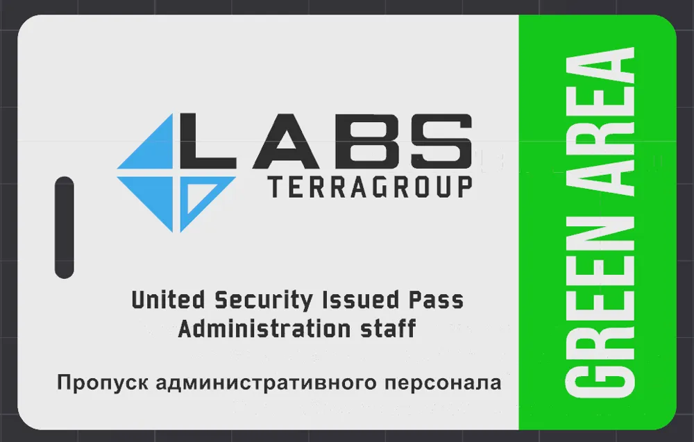 Green Keycard (Escape from Tarkov) by Adamko - MakerWorld