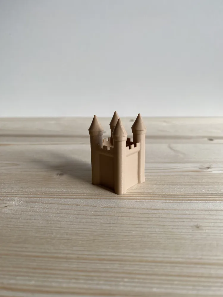 Medieval Castle - Free 3D Print Model - MakerWorld