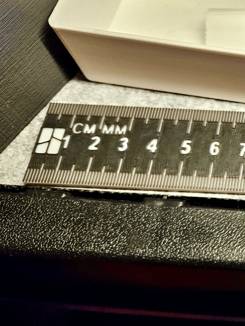 220mm Long Metric Ruler For A1 Mini and Larger Bed Size by 3D Print ...