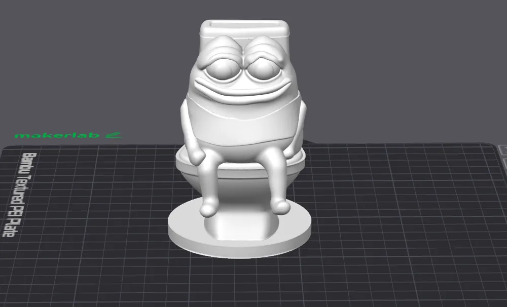 Peepo Toilet - Free 3D Print Model - MakerWorld