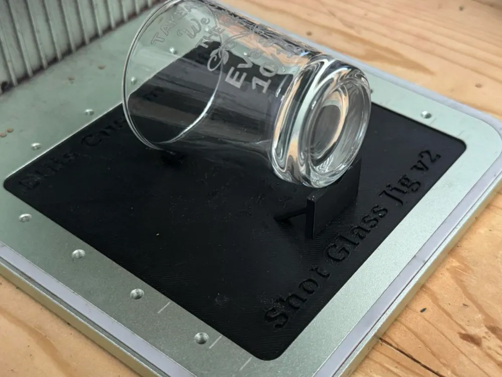 Shot Glass Jig for xTool F1 Laser Engraver by EllisCustomCrafts ...