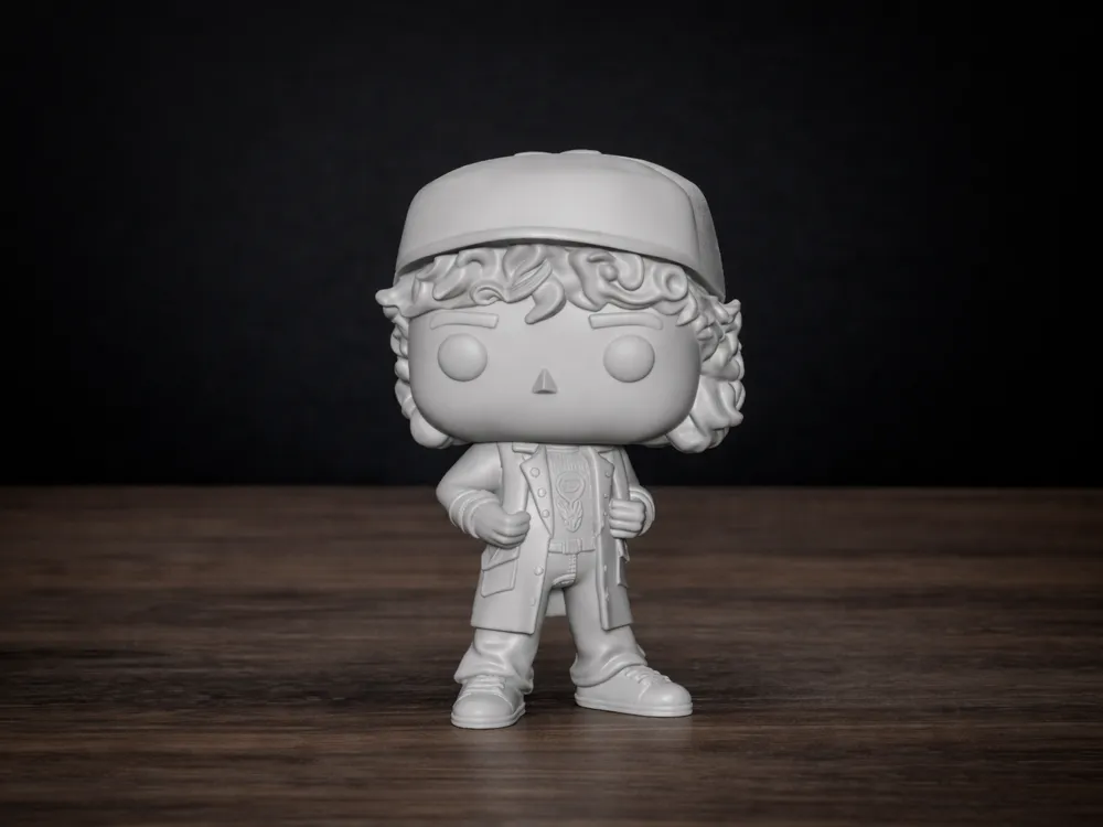 Figurine Chibi de Dustin Stranger Things - Modèle d'Impression 3D ...