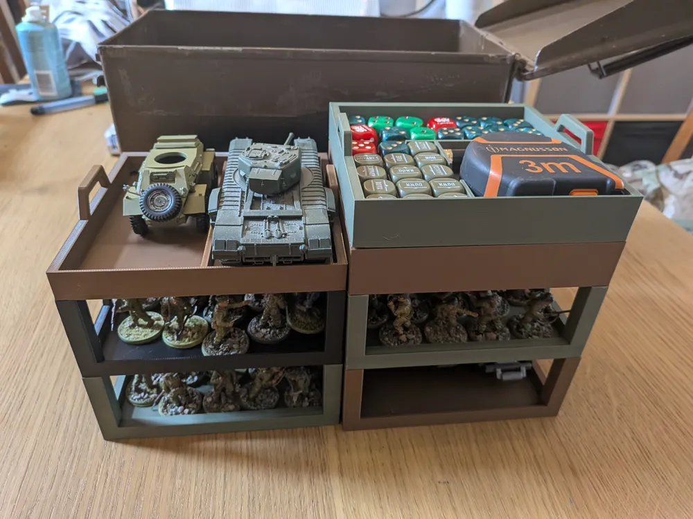 Bolt Action - Ammunition Storage Box - Free 3D Print Model - MakerWorld