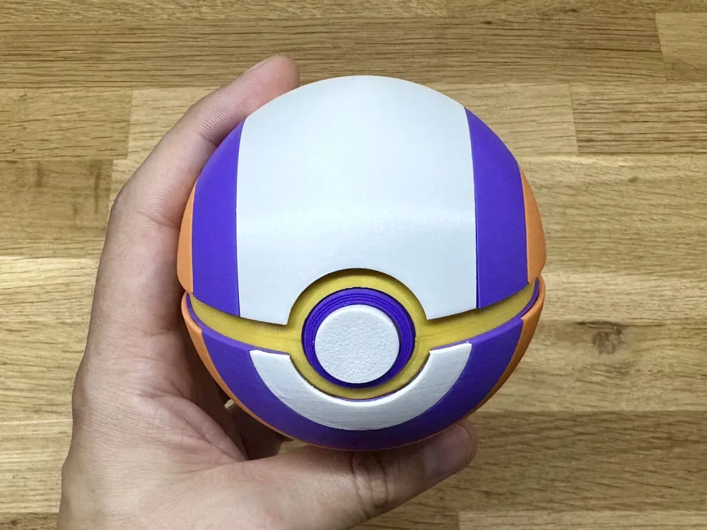 Unite Ball - Pokemon - Pokeball Functional by Torikami MakerWorld ...