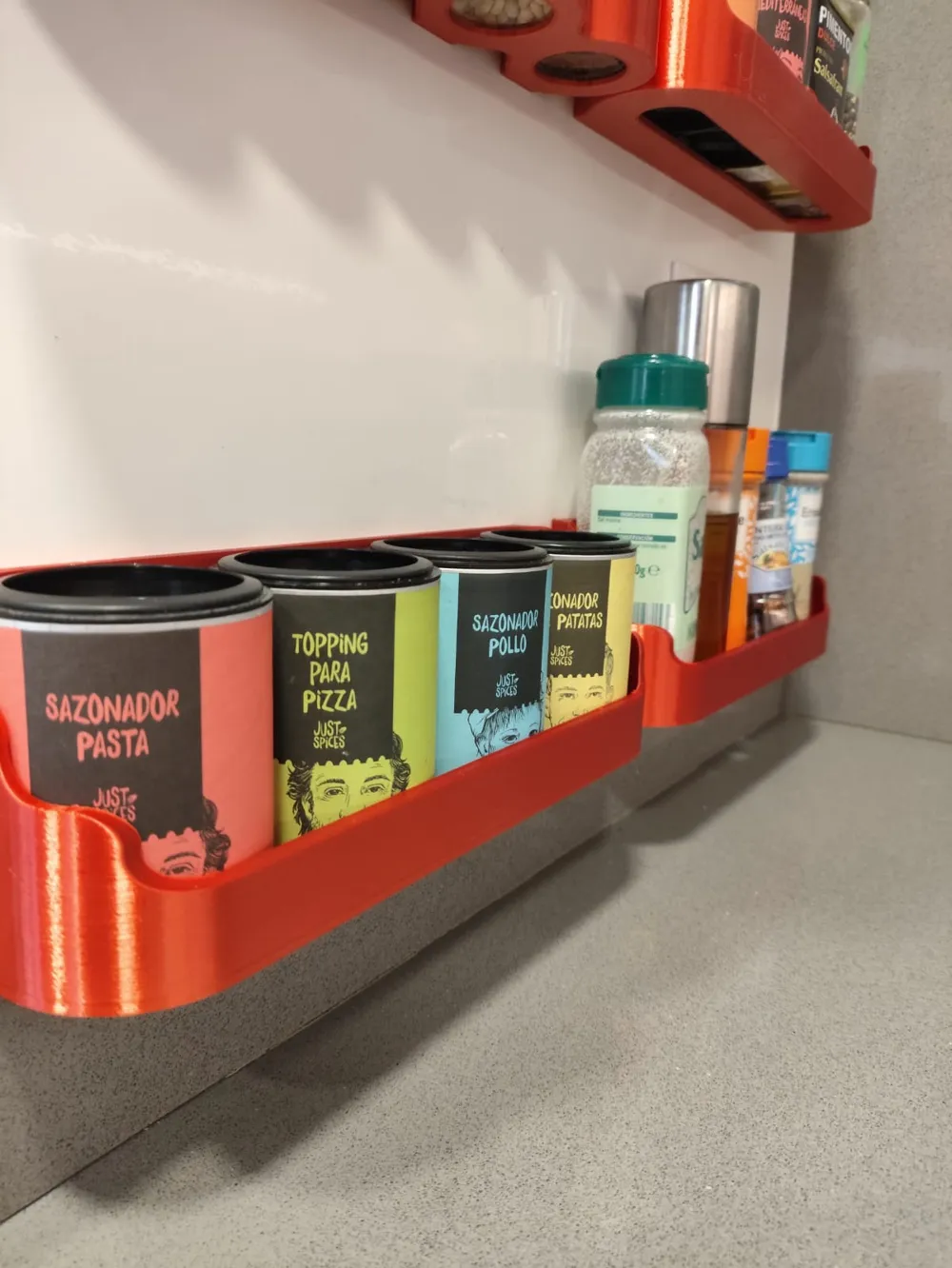 Spice Rack V2 - Free 3D Print Model - MakerWorld