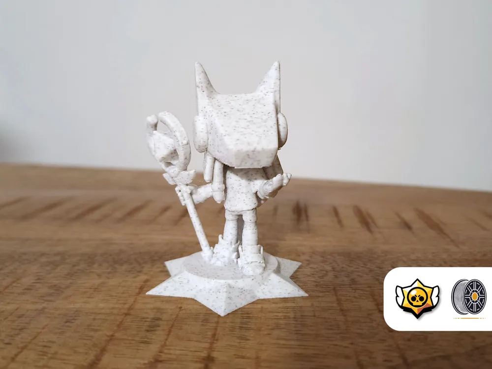 Finx | Brawl Stars Figurine - Free 3D Print Model - MakerWorld