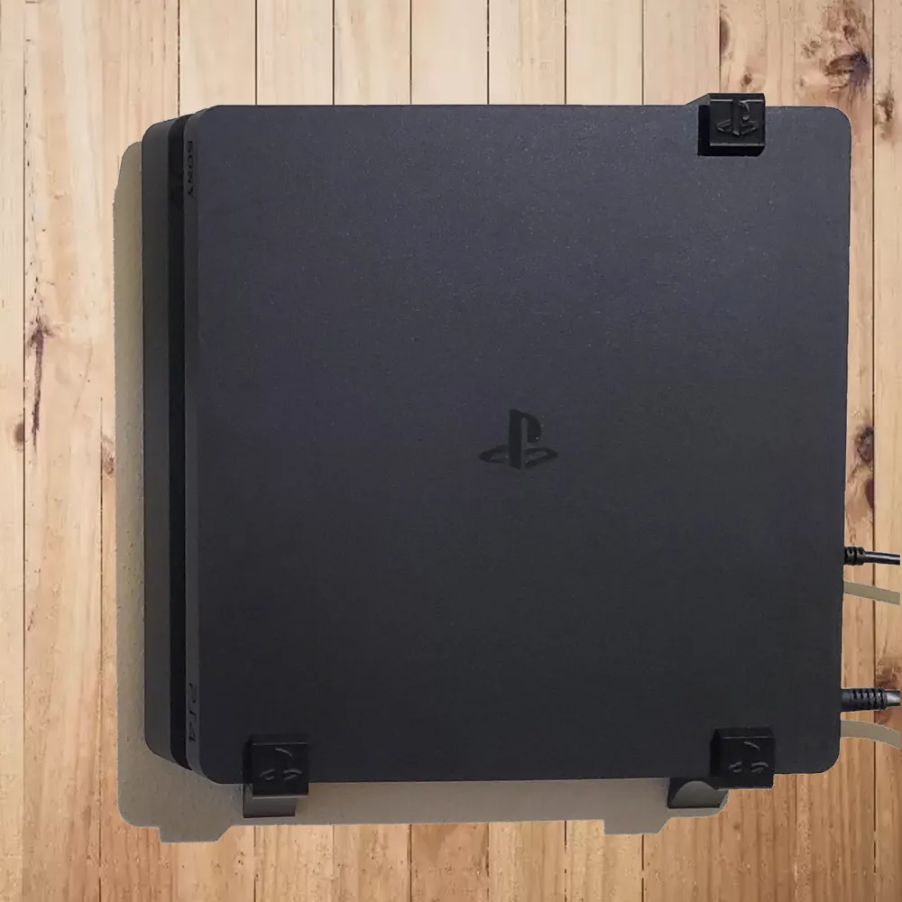 Wall Mount for PS4 Slim - Free 3D Print Model - MakerWorld