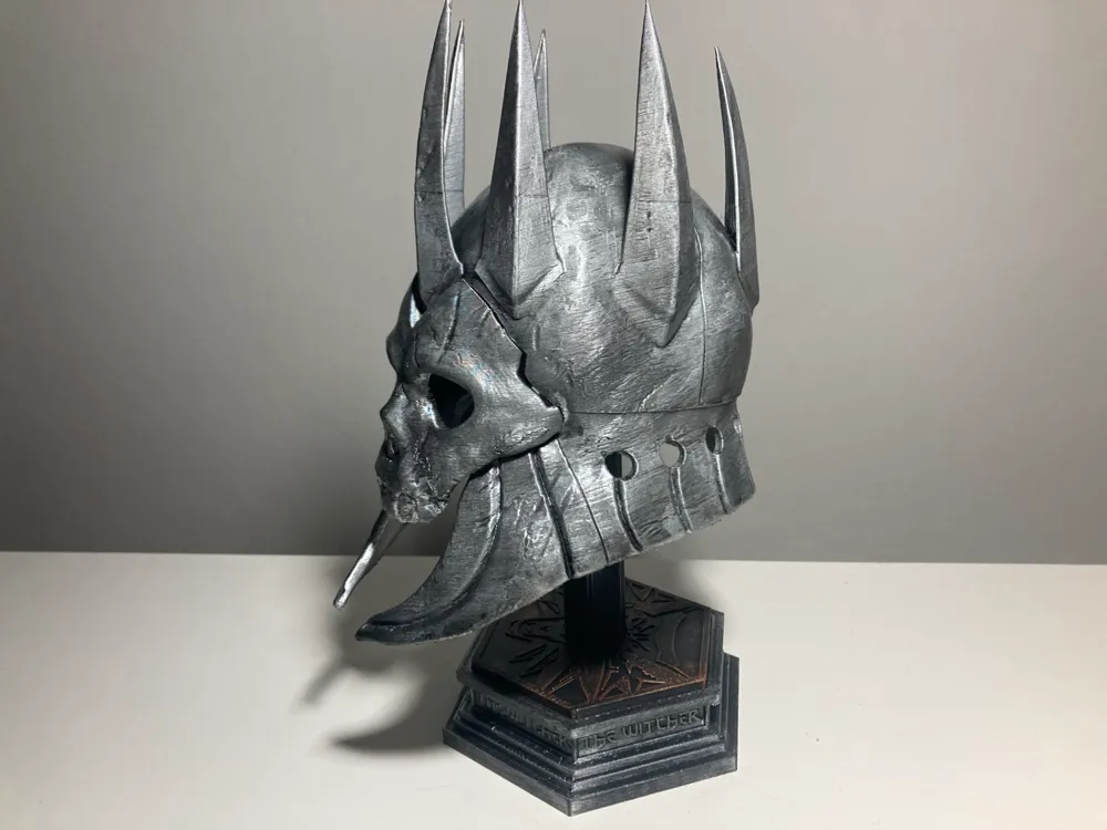 The Witcher - Eredin´s helmet with stand by jakubhroch - MakerWorld
