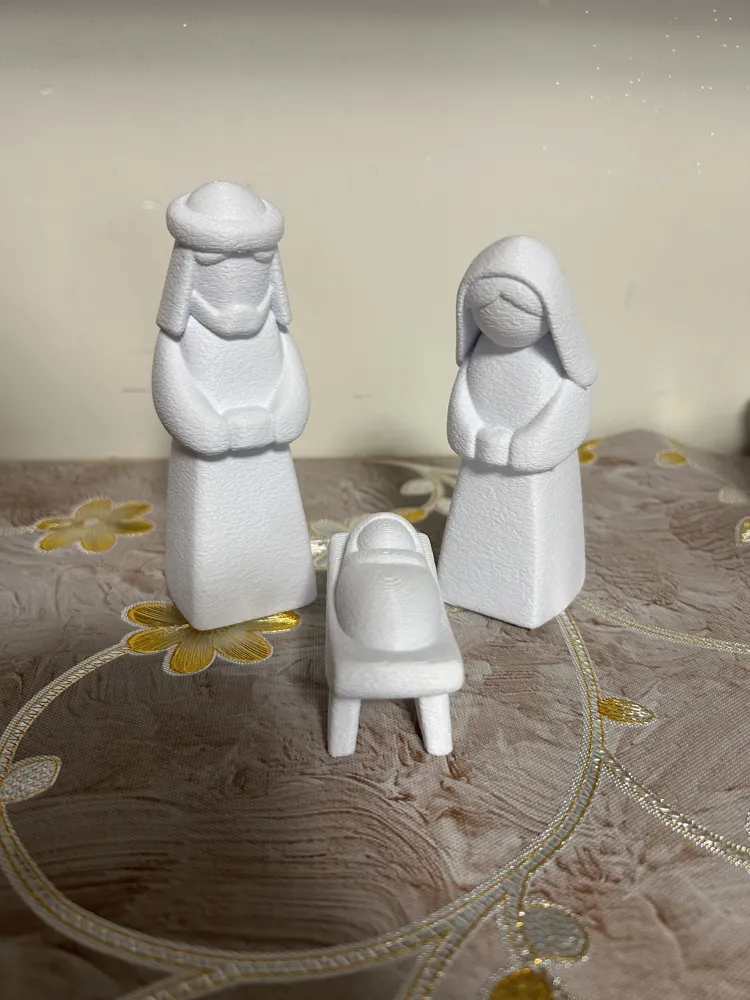 Christmas Nativity Scene Crib by Francesco Pio Macrì MakerWorld ...