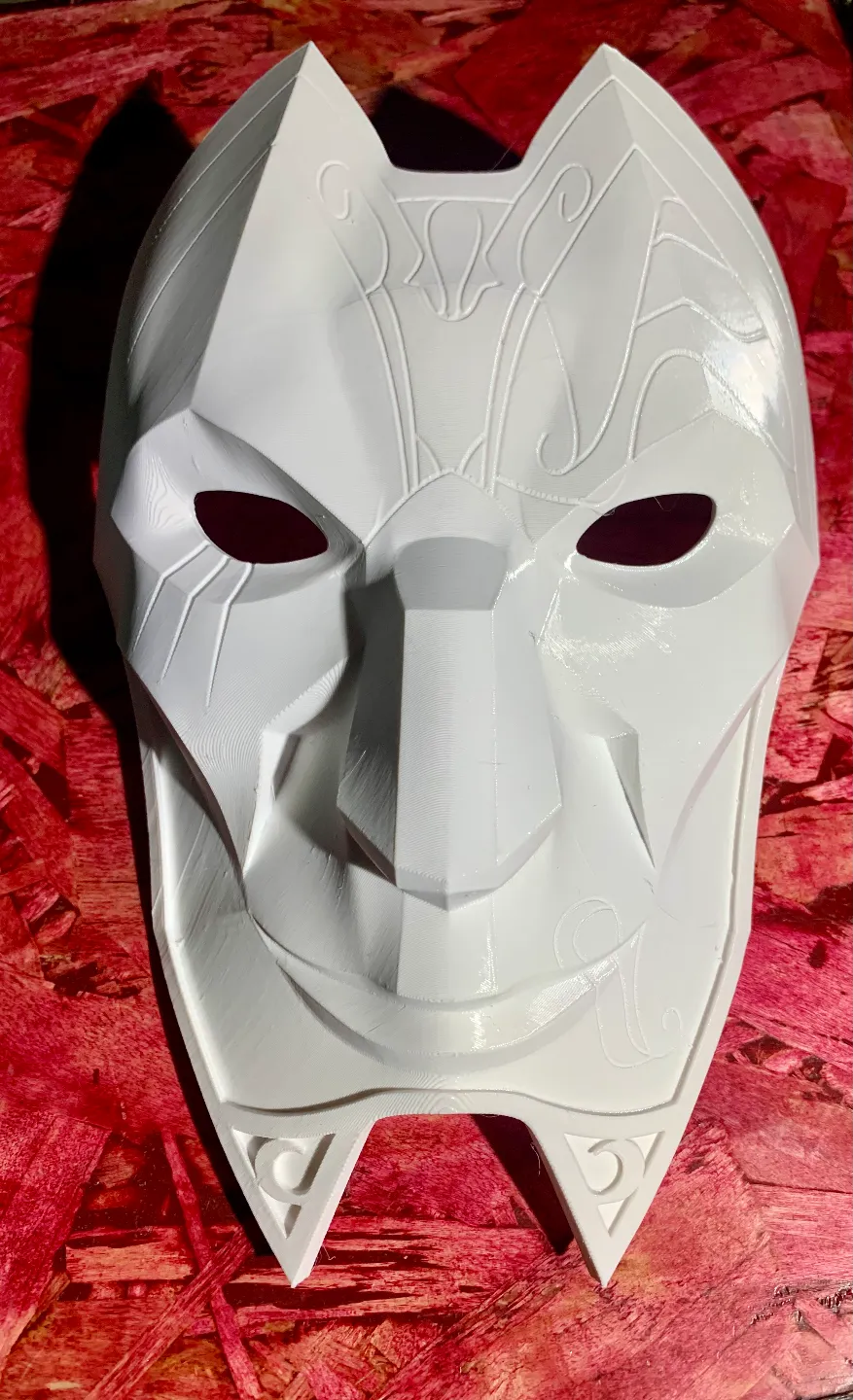 Jhin Mask from league of legends Remixed by Mr.Charles185 - MakerWorld
