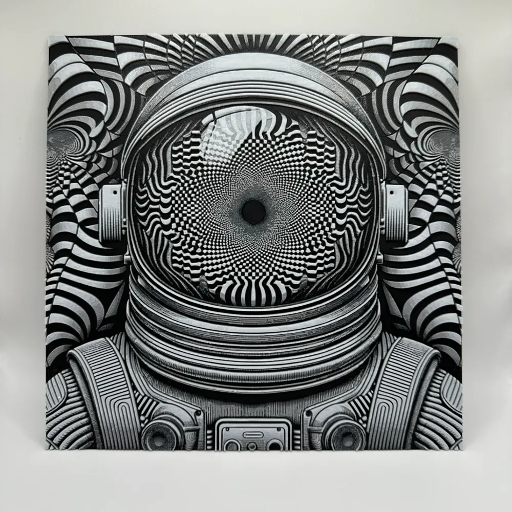 HueForge - Wall Art - "Astro-Illusion" by Deltree3D - MakerWorld