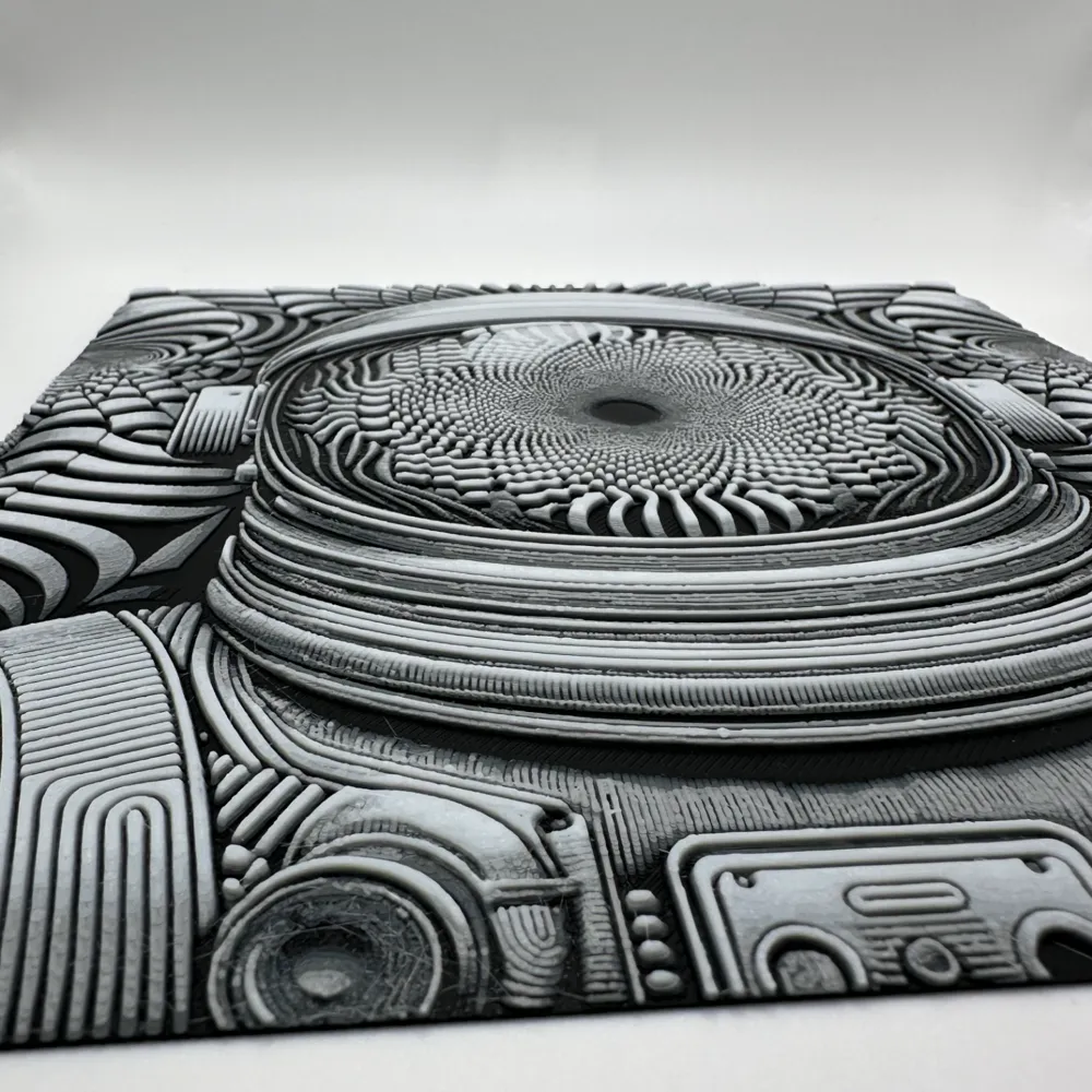 HueForge - Wall Art - "Astro-Illusion" by Deltree3D - MakerWorld