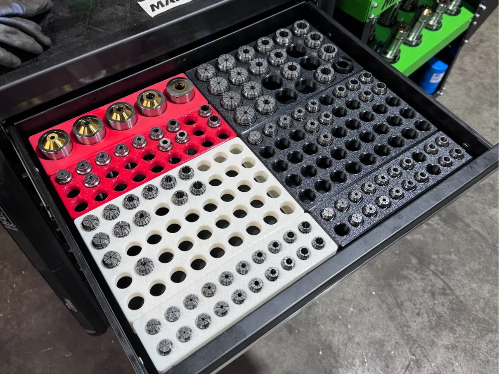 Big Daishowa ER20 Collet Racks by Escargot Garage - MakerWorld