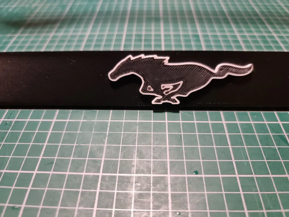 License Plate Frame/Cover for Mustang Mach-e EV by innovUX MakerWorld ...