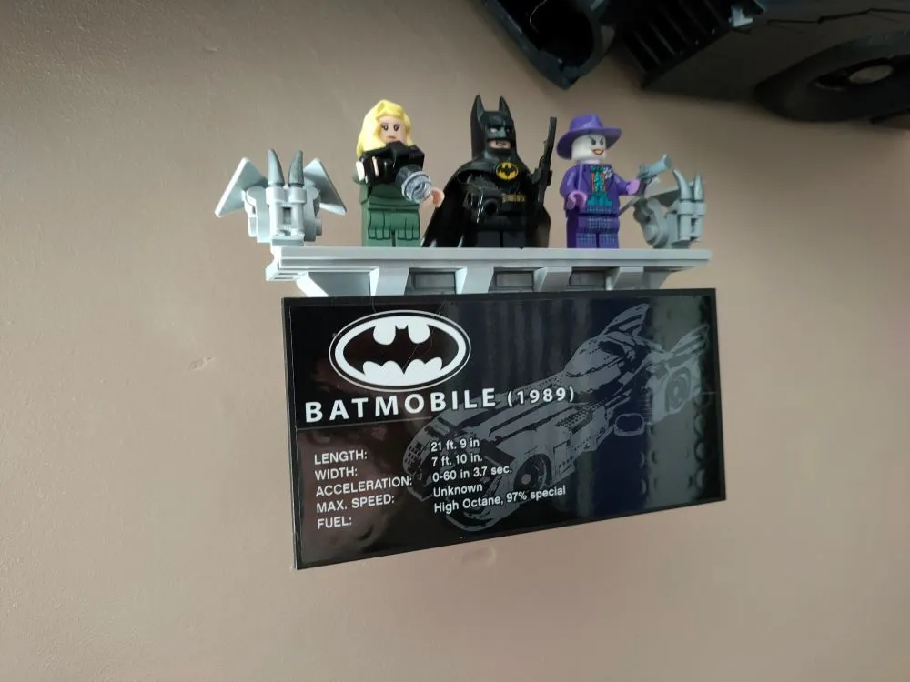 Lego display wall mount by thetartanbananaas - MakerWorld