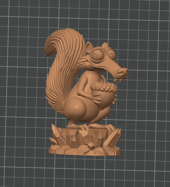SCRAT Ice Age - Free 3D Print Model - MakerWorld