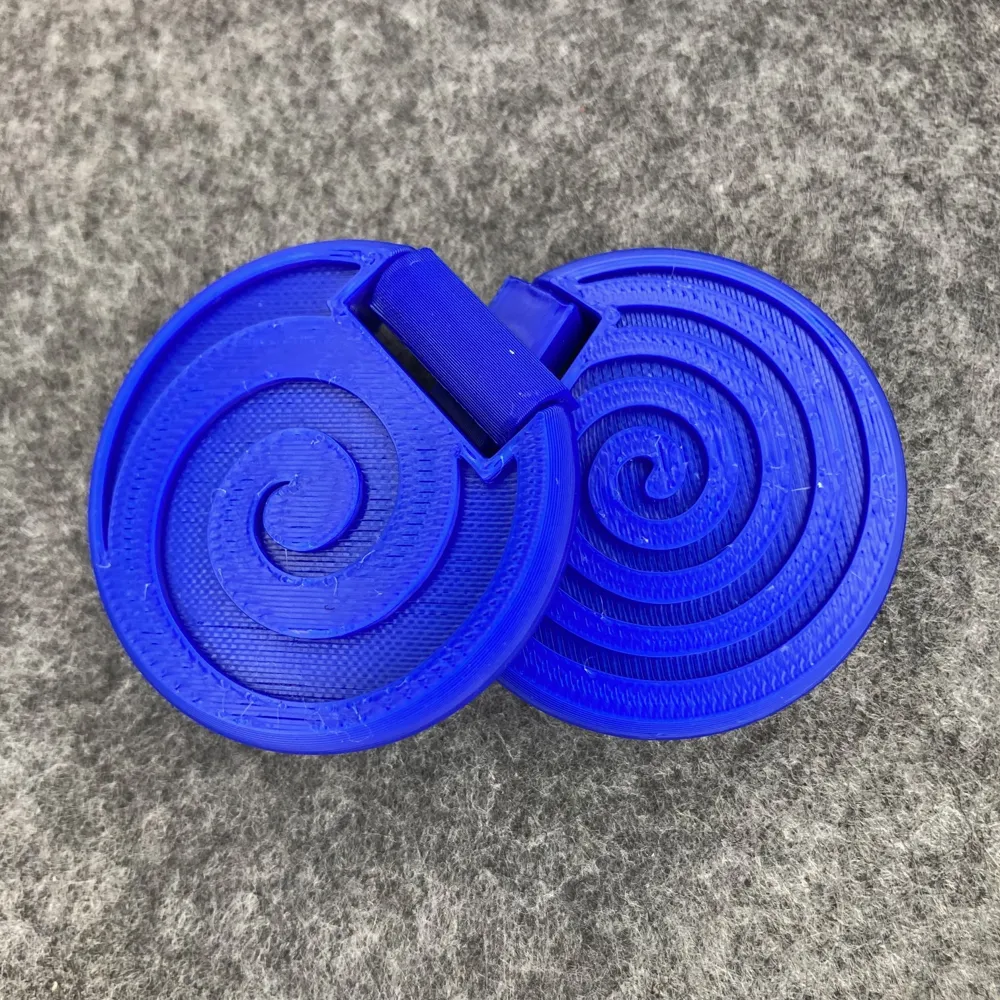 Spiral Slip + Flip Fidget Toy (37 min) - Free 3D Print Model - MakerWorld