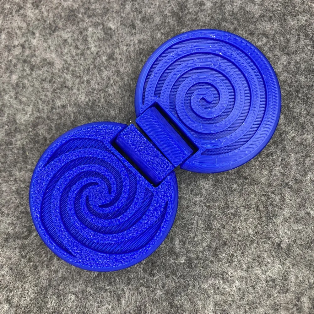 Spiral Slip + Flip Fidget Toy (37 min) - Free 3D Print Model - MakerWorld