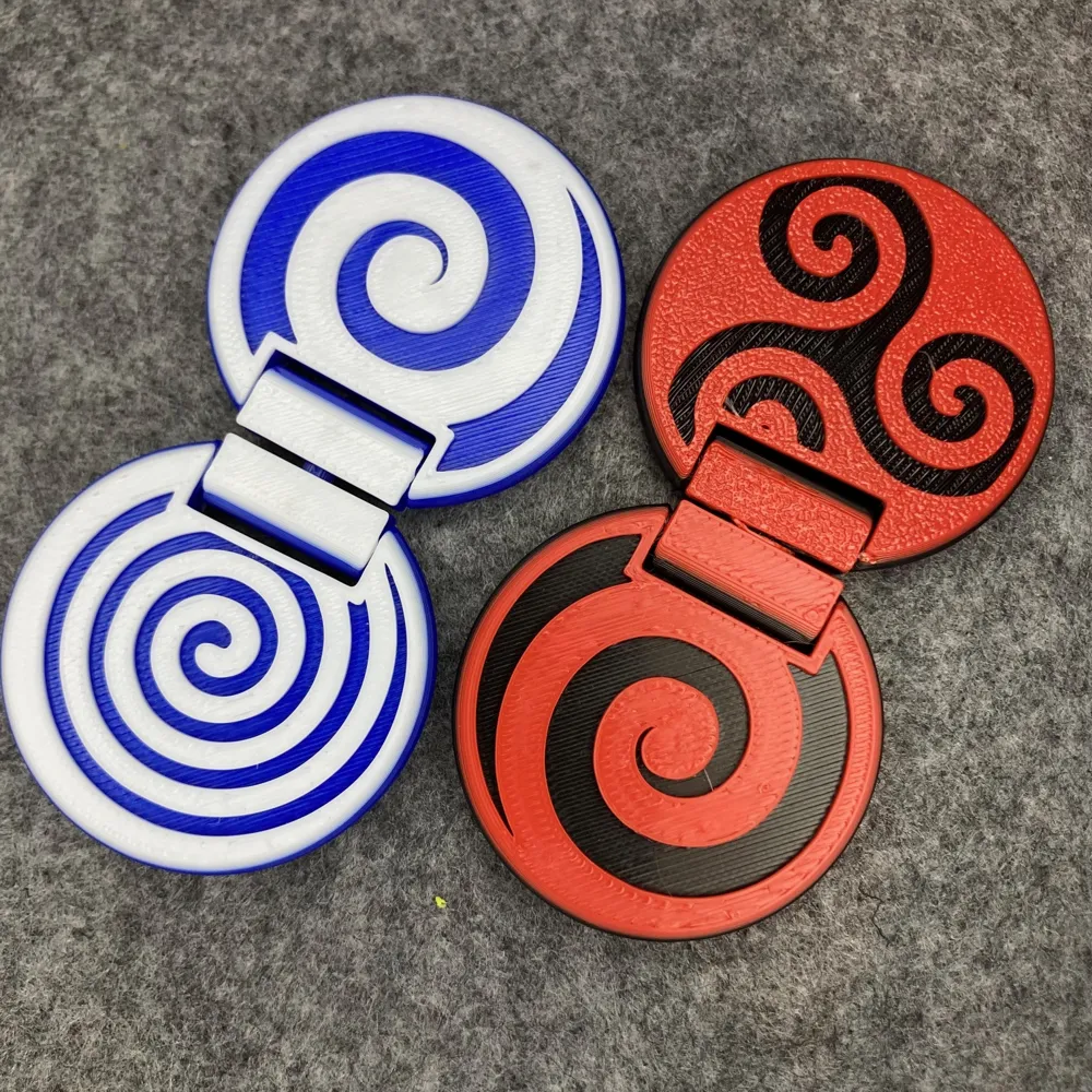 Spiral Slip + Flip Fidget Toy (37 min) - Free 3D Print Model - MakerWorld