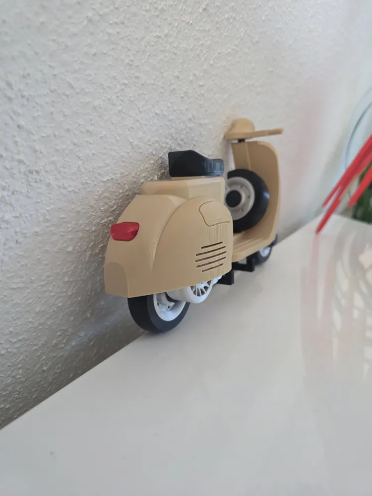 Брелок Vespa — бесплатная модель для 3D-печати — MakerWorld