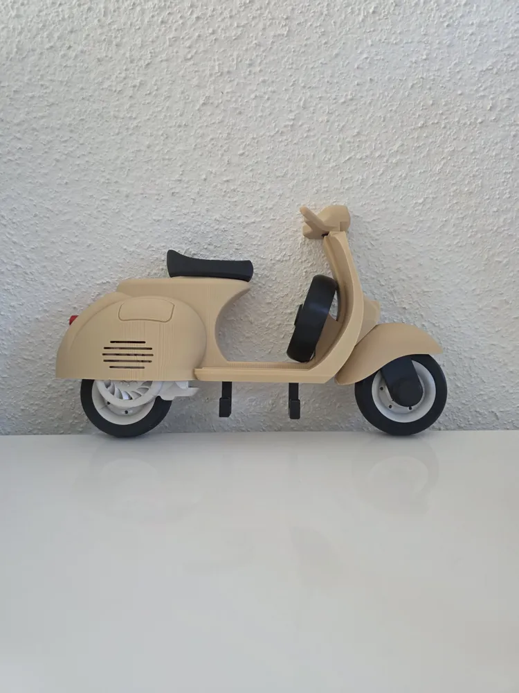 Брелок Vespa — бесплатная модель для 3D-печати — MakerWorld