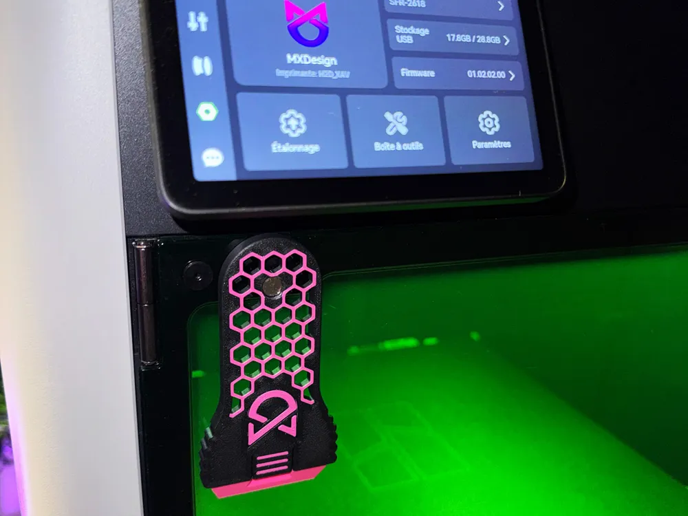 MXDesign HEX Interchangeable Scraper - Free 3D Print Model - MakerWorld