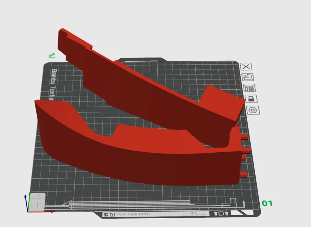 C6 Corvette Grand Sport, Z06, ZR1 Side Air Dams - Free 3D Print Model ...