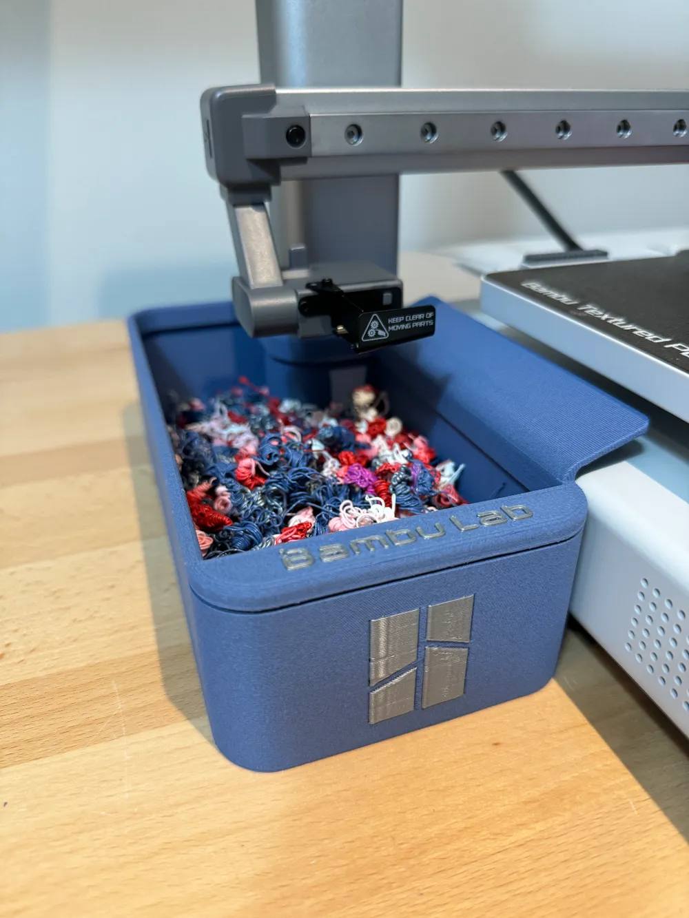 Bambu Lab A1 Purge Poop Bucket - Font Remix Remixed by Girva - MakerWorld