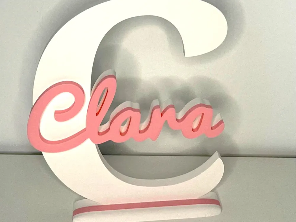 Clara Name by FilipeMSM MakerWorld: Download Free 3D Models