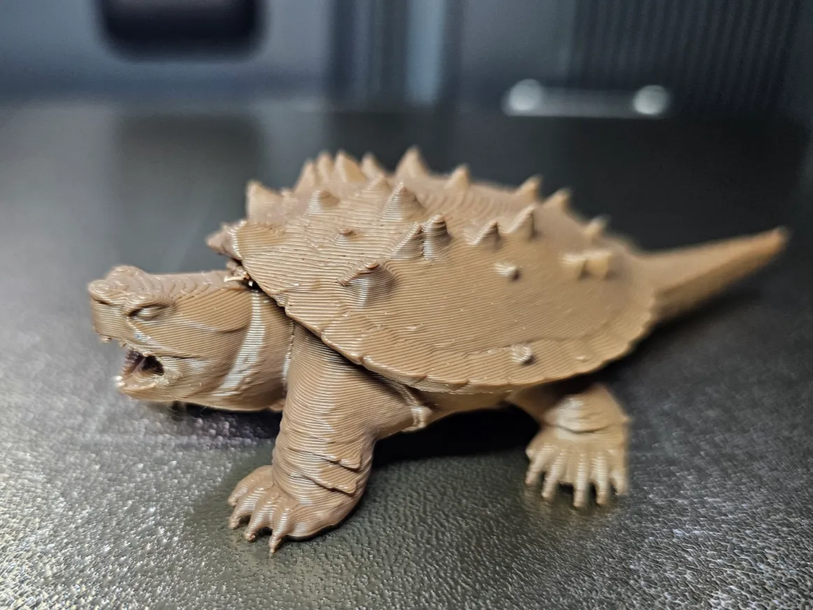 Snapping Turtle - Animals from Around the World - Free 3D Print Model ...