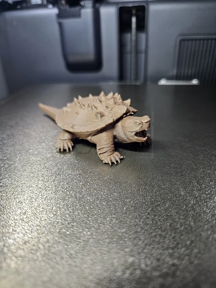 Snapping Turtle - Animals from Around the World - Free 3D Print Model ...