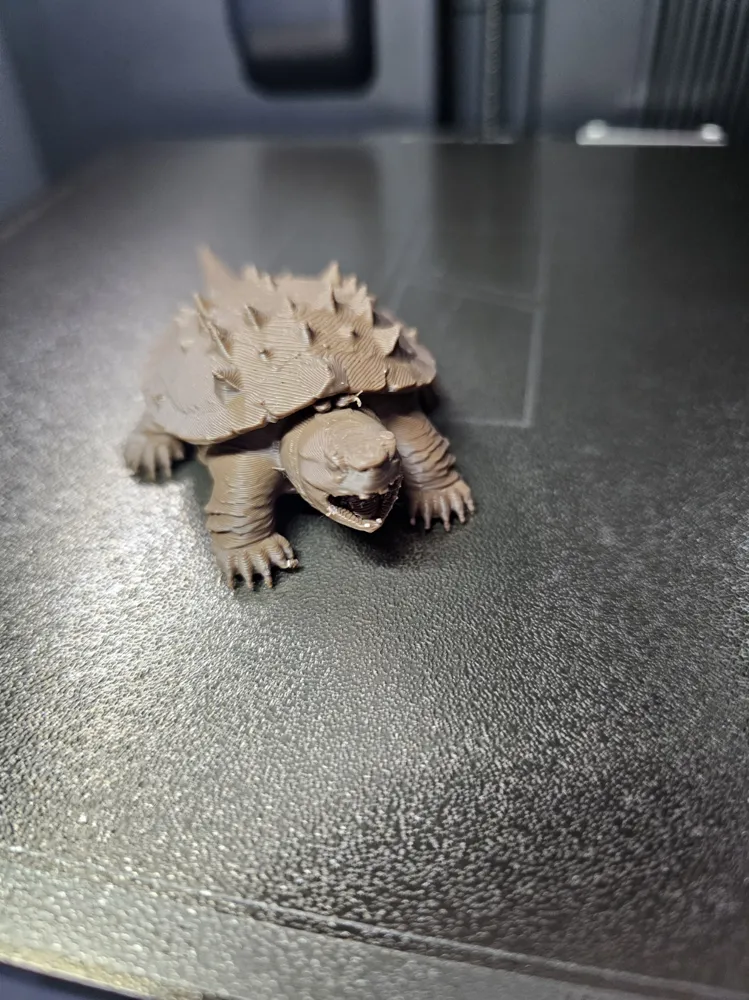 Snapping Turtle - Animals from Around the World - Free 3D Print Model ...