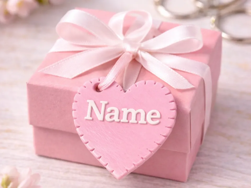 Personalized Name - & Gift Tags - Free 3D Print Model - MakerWorld