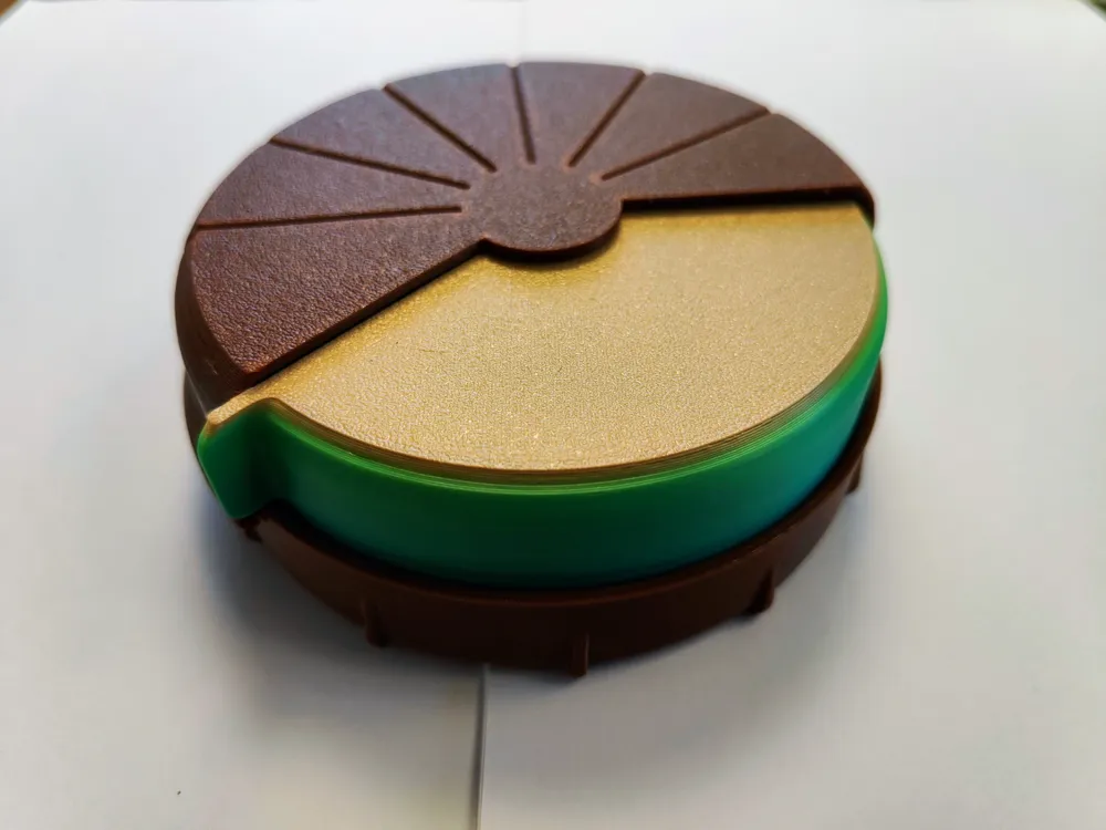 Hex bit holder for 1/4" and 4mm bits - Pocket Disc by FCore Design ...
