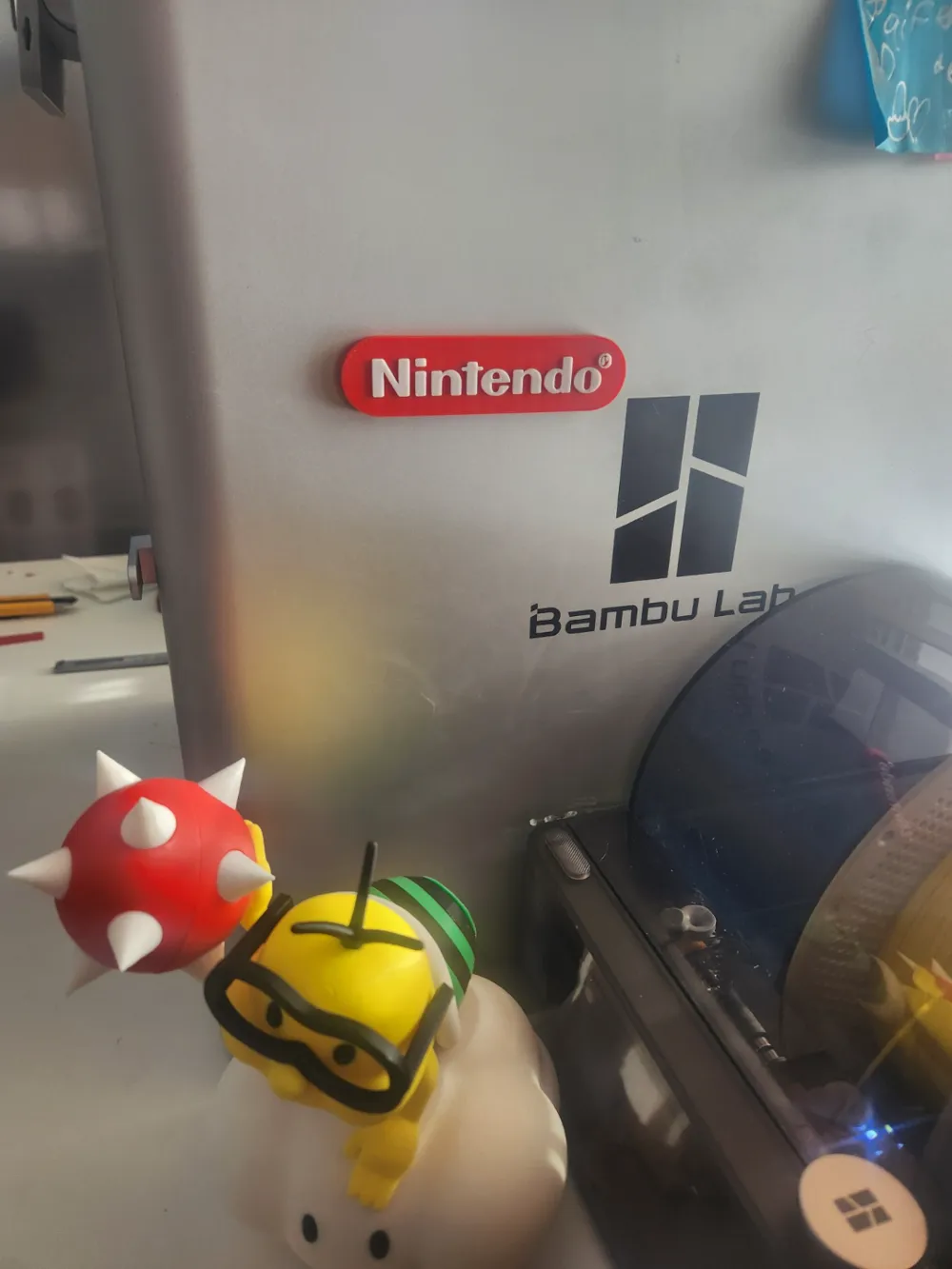 Nintendo logo fridge magnet by yansergerie - MakerWorld