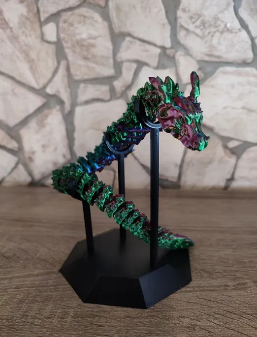 Articulated Stegosaurus, Hinged Stegosaurus, Chinese Dragon, Movable ...