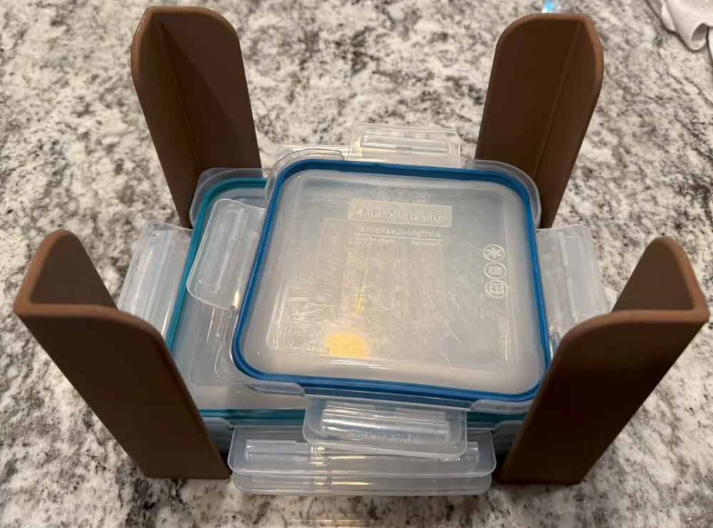 SnapWare Horizontal Lid Holder - Rectangular Lids by FoCo_Phil ...