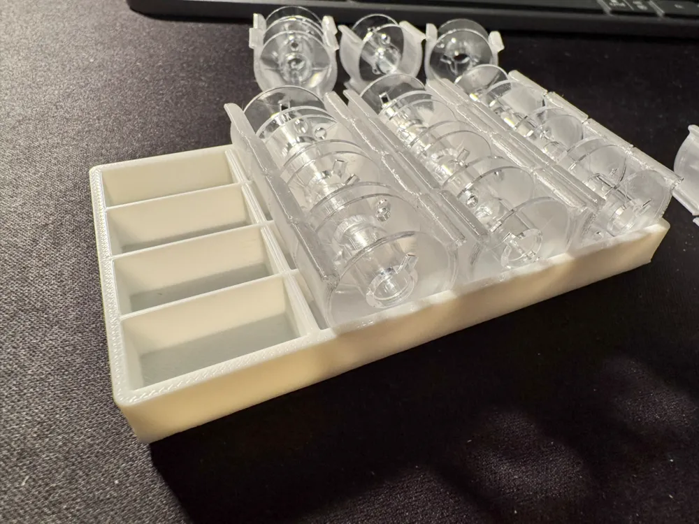 Sewing Machine Bobbin Storage Box SA156 by ChaoticOrb - MakerWorld