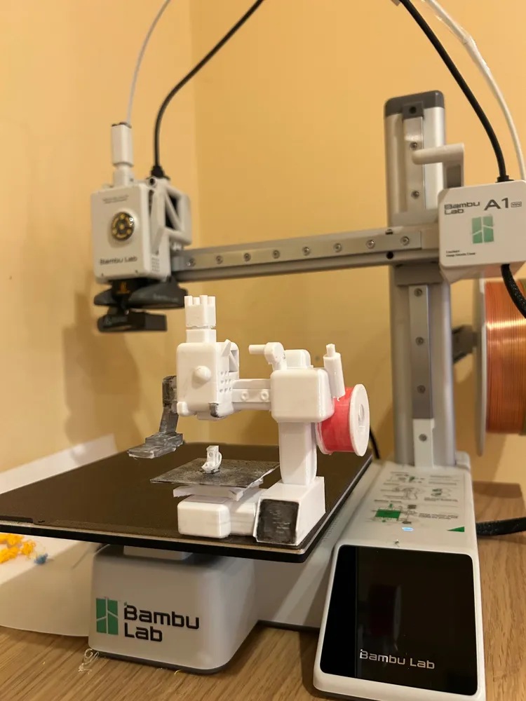 Bambu lab A1 Mini Miniature (made from scratch) - Free 3D Print Model ...