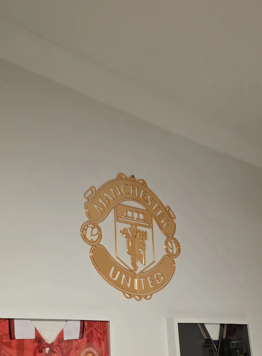Manchester United Extra Large Wall Plaque - Free 3D Print Model ...