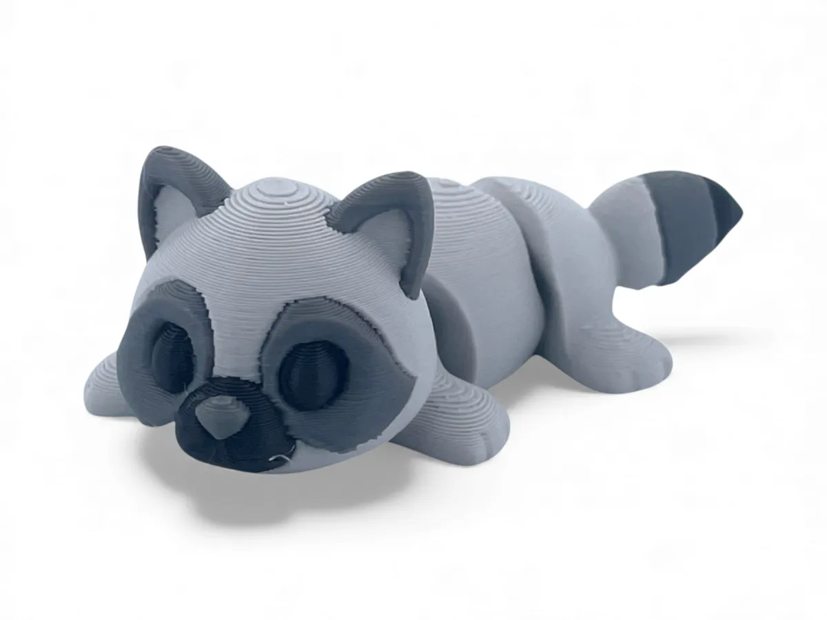 Articulated Racoon - Free 3D Print Model - MakerWorld