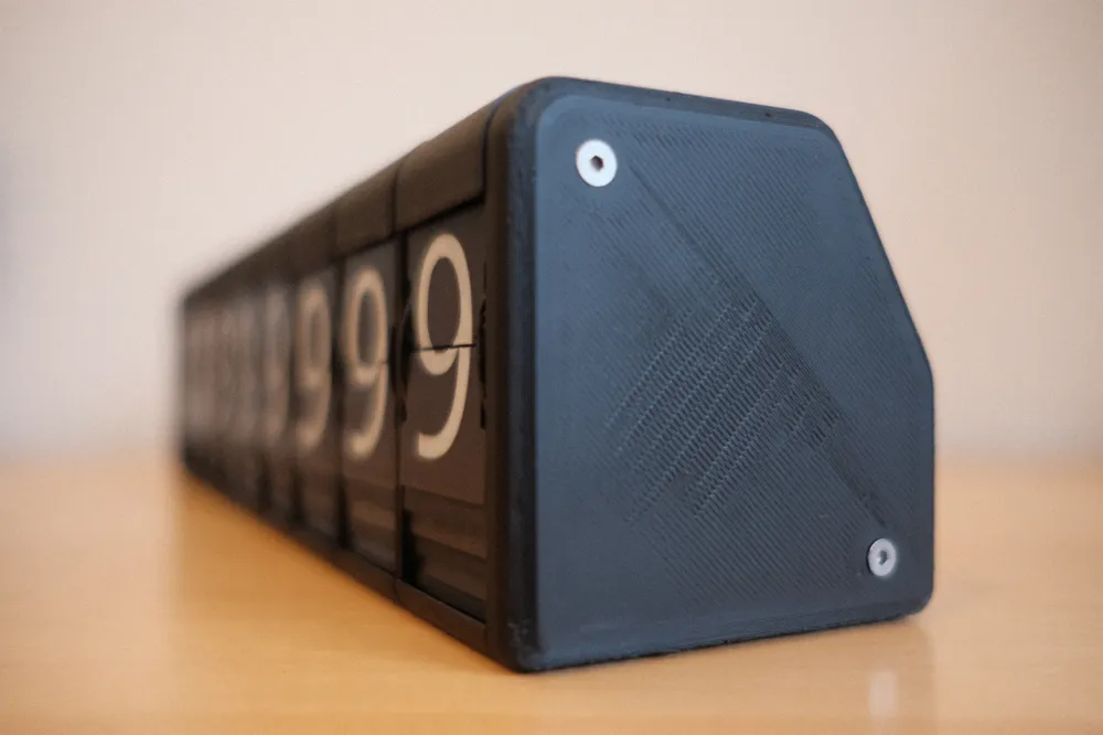 Split Flap Display - Modular, With Web Interface - Free 3D Print Model ...