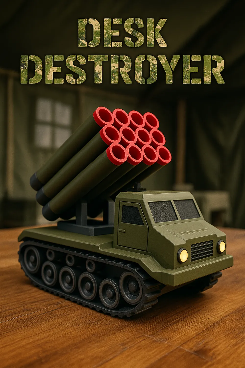 Desk Destroyer - Free 3D Print Model - MakerWorld