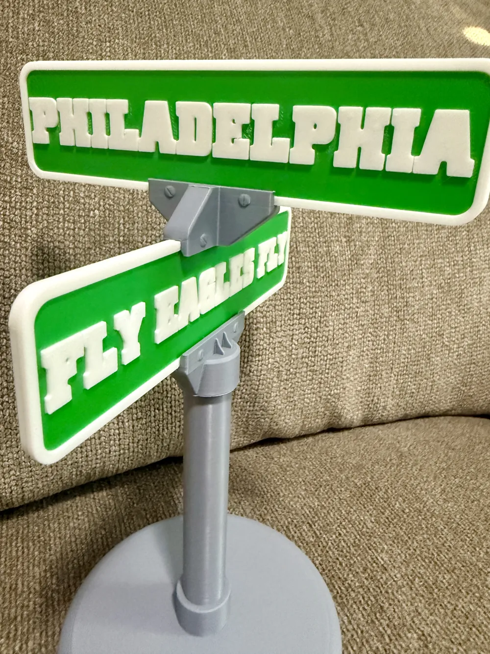 Philadelphia Eagles "Fly Eagles Fly" Straßenschild – Kostenloses 3D ...