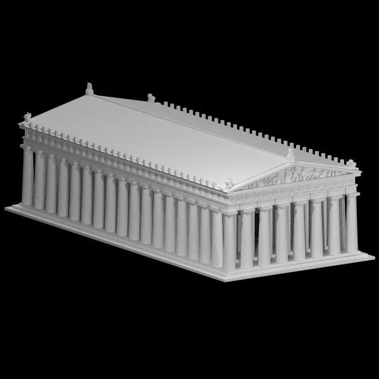 Parthenon Reconstruction - Athens, Greece - Free 3D Print Model ...